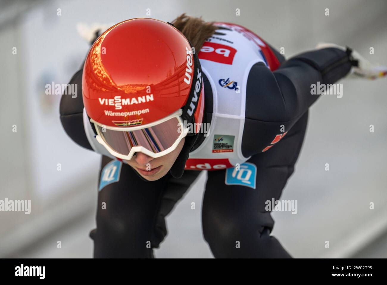 Novak Jenny of Germany competes during the Women?s Ski Jumping HS 106 ...