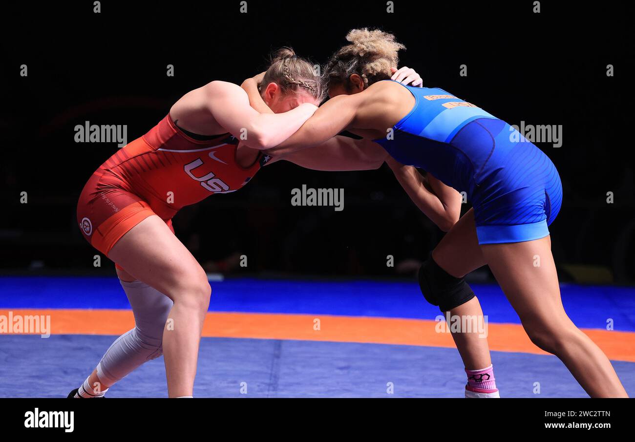 Zagreb, Croatia. 13th Jan, 2024. ZAGREB, CROATIA - JANUARY 13: Kylie ...