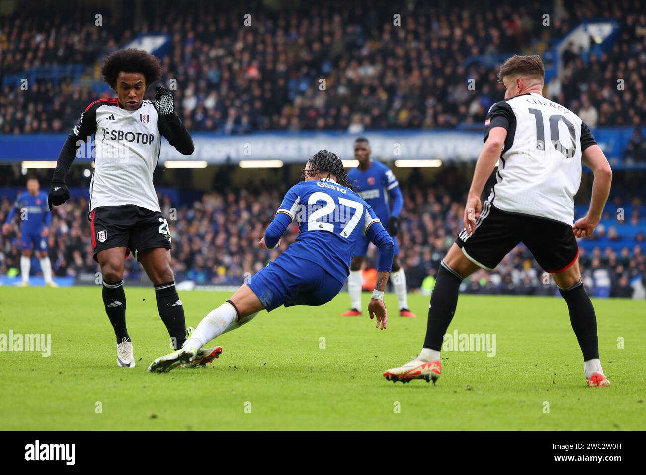 13th January 2024; Stamford Bridge, Chelsea, London, England: Premier ...