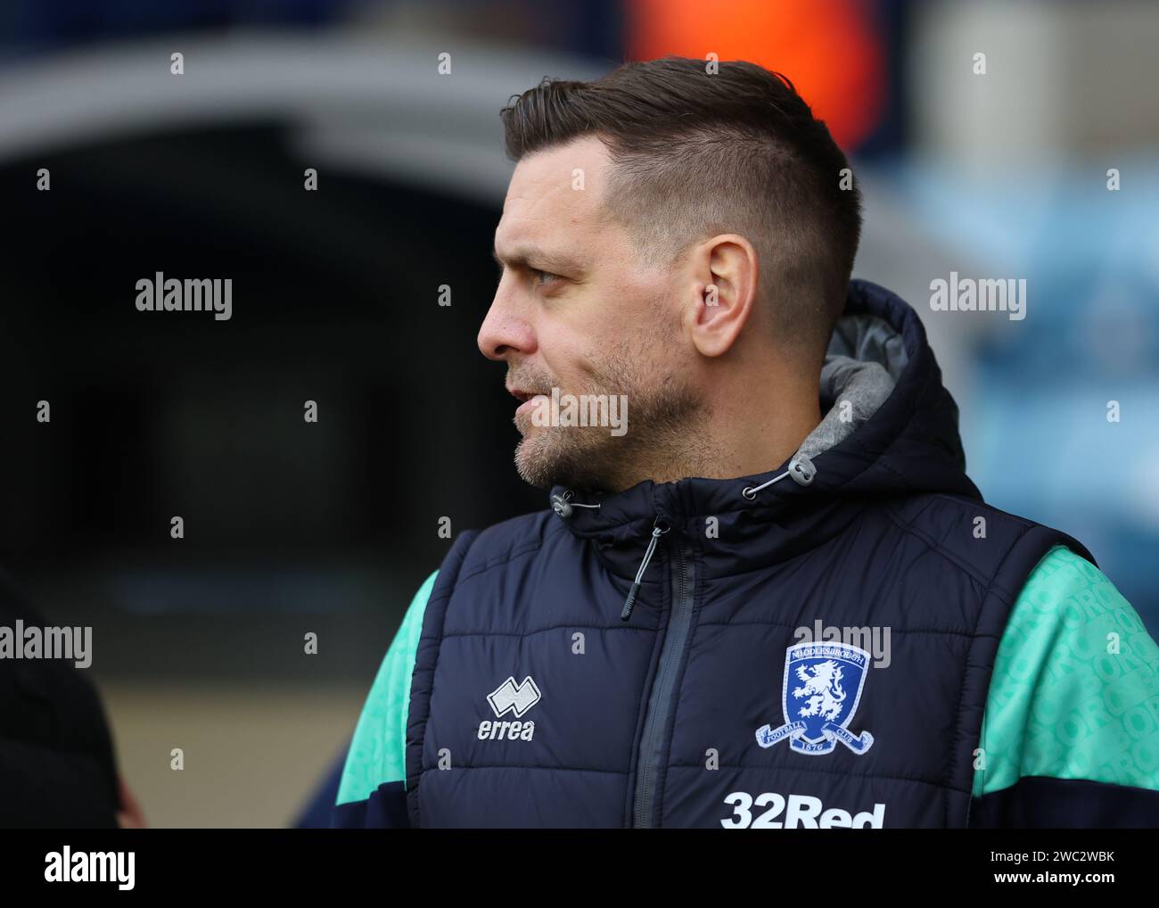 The Den, Bermondsey, London, UK. 13th Jan, 2024. EFL Championship ...