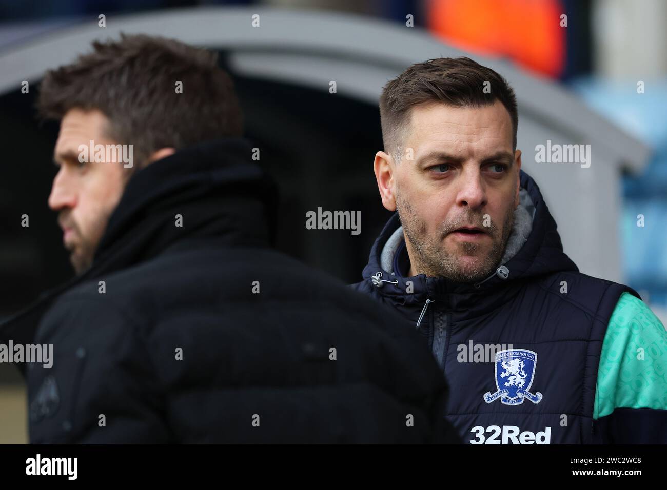 The Den, Bermondsey, London, UK. 13th Jan, 2024. EFL Championship ...