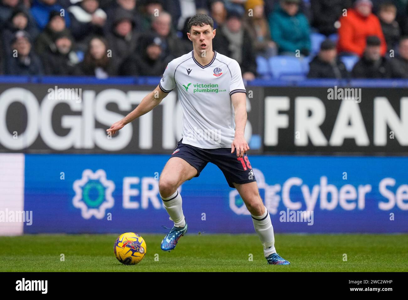 Eoin Toal of Bolton Wanderers during the Sky Bet League 1 match Bolton ...