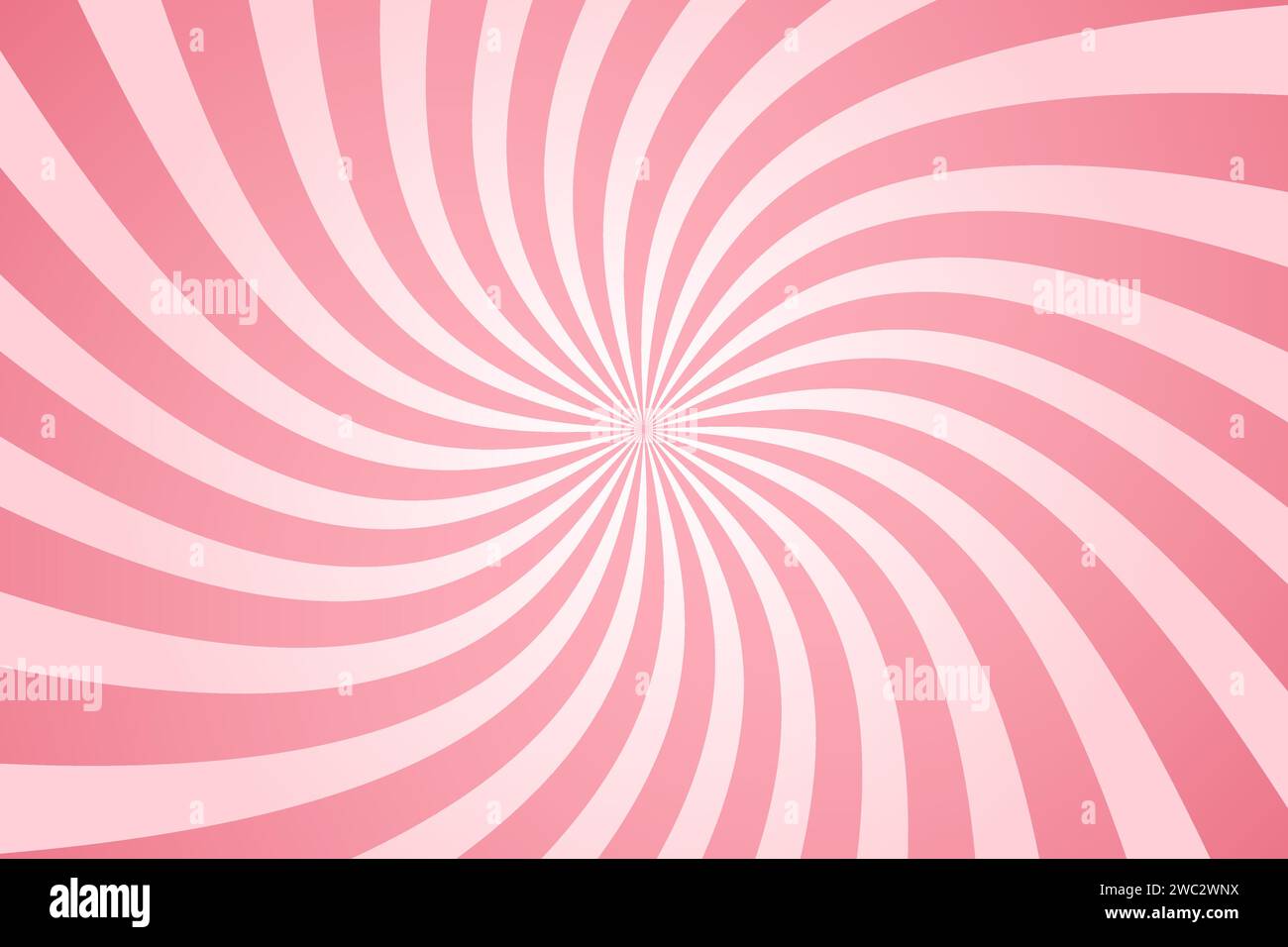 Candy Color Sunburst Background Swirling Radial Ice Cream Background