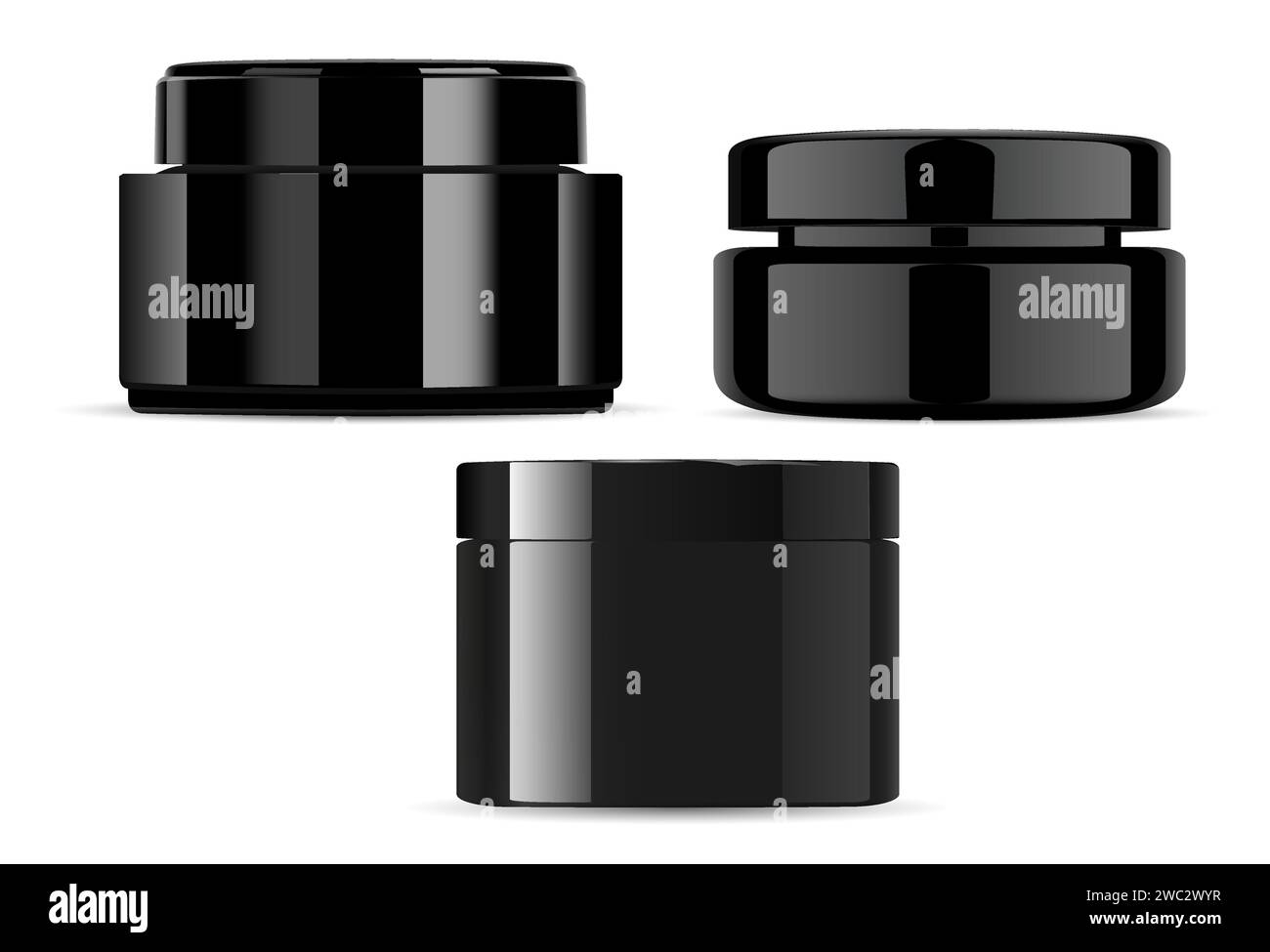 3d render plastic cosmetic Stock Vector Images - Alamy