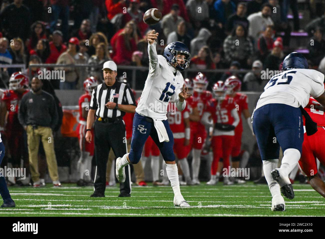 Sierra Canyon Trailblazers quarterback Wyatt Becker (12) during a CIF ...
