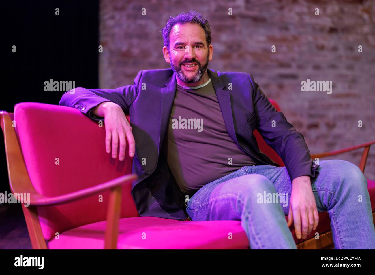 Nuremberg, Germany. 13th Jan, 2024. The winner of the German Cabaret Prize program award ...