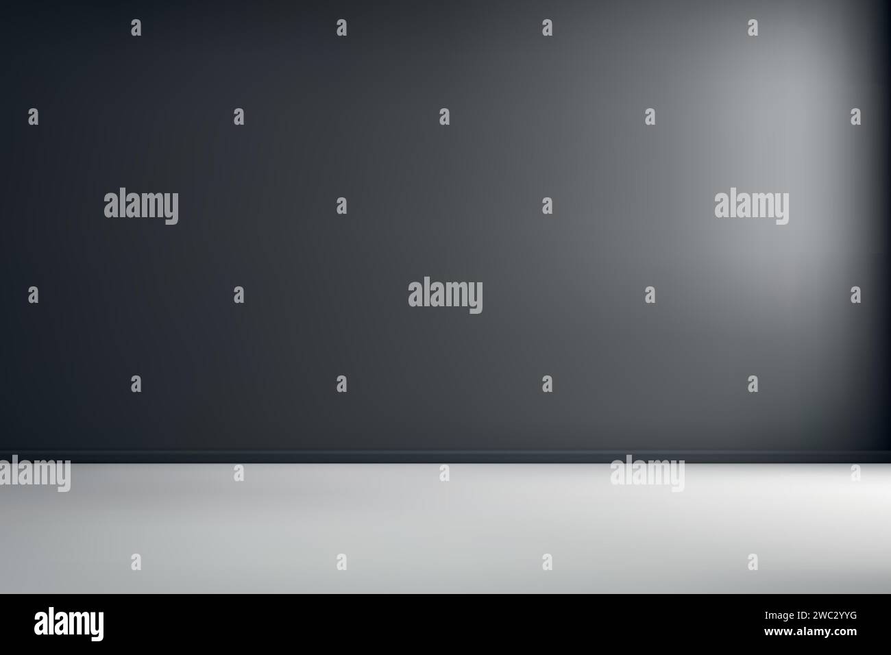 Empty studio background with dark wall. Template for product ...