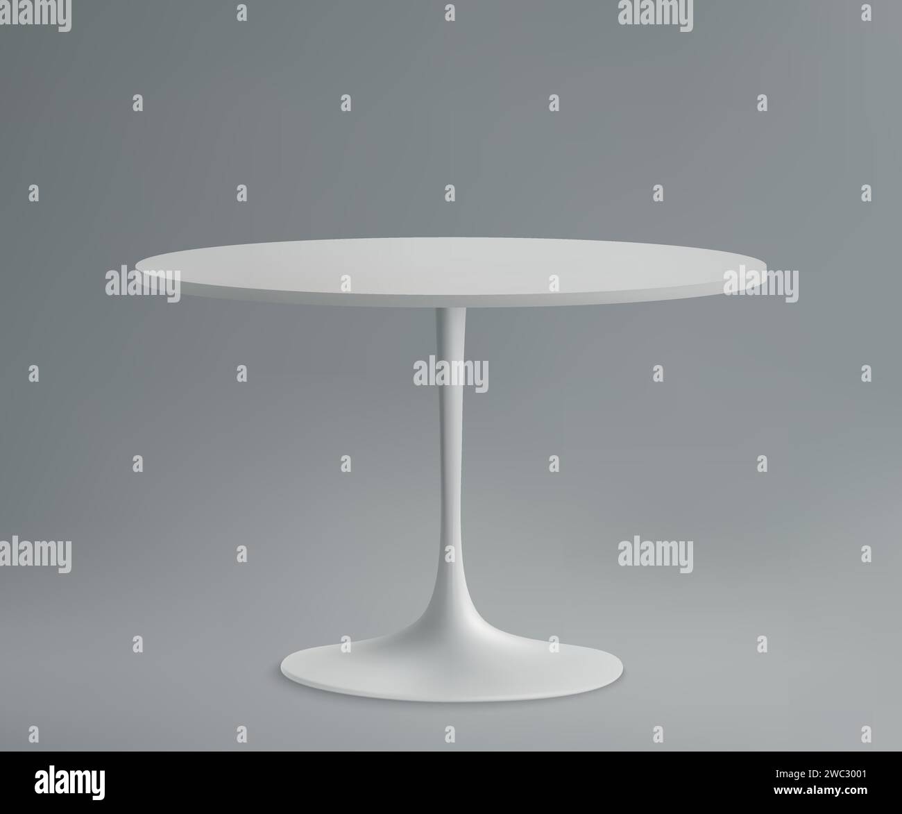 3d Modern Table mockup. Template for Object Presentation. Vector ...