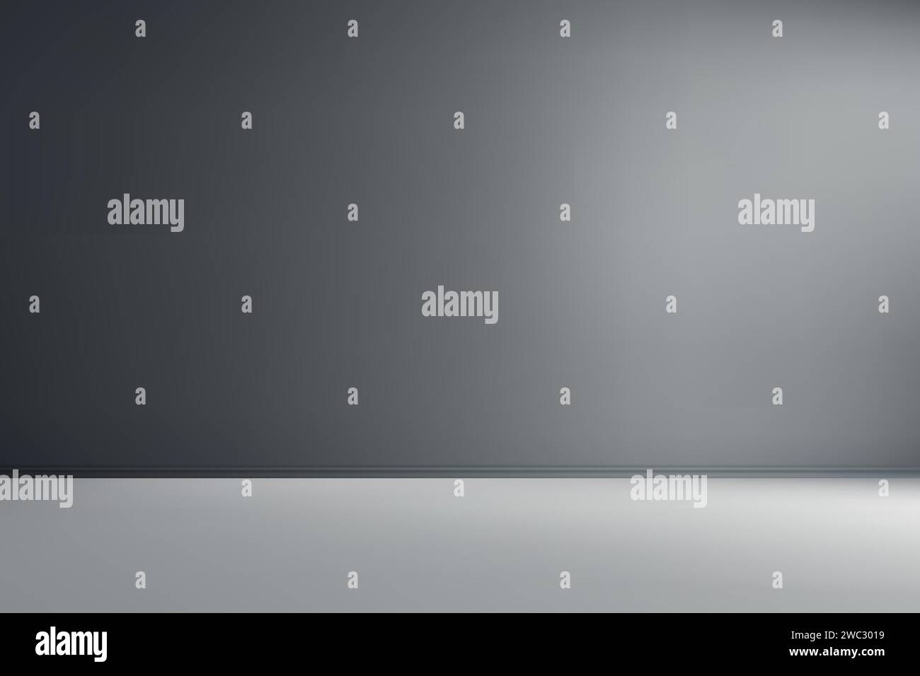 Empty studio background with dark wall. Template for product ...