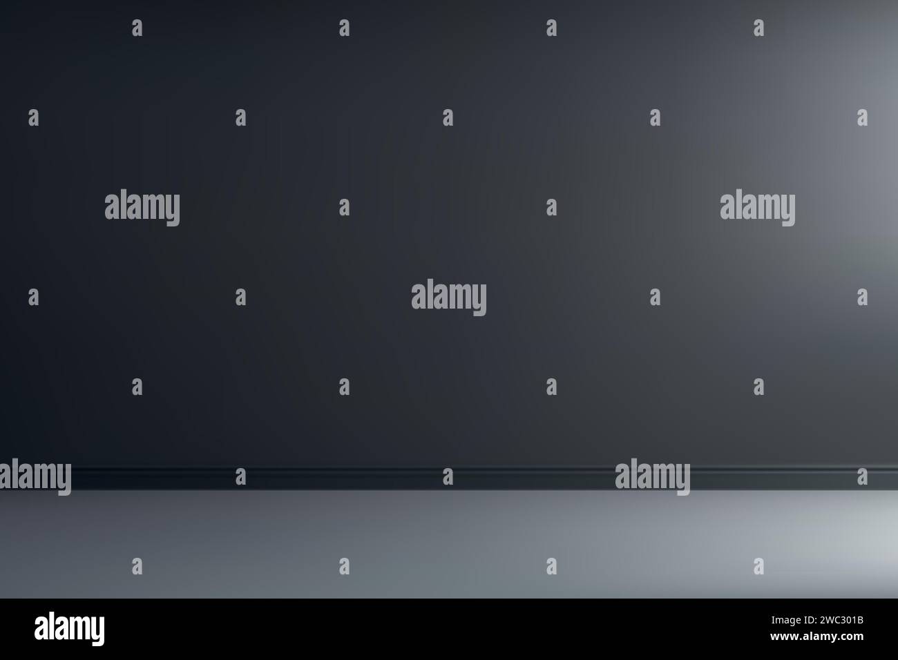 Empty studio background with dark wall. Template for product ...