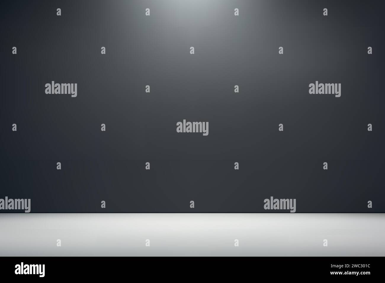 Empty studio background with dark wall. Template for product ...