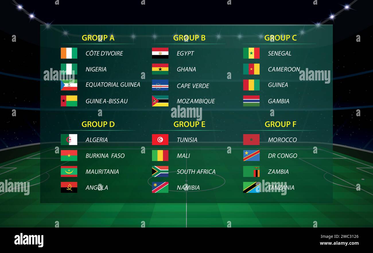 2023 africa cup Stock Vector Images - Alamy