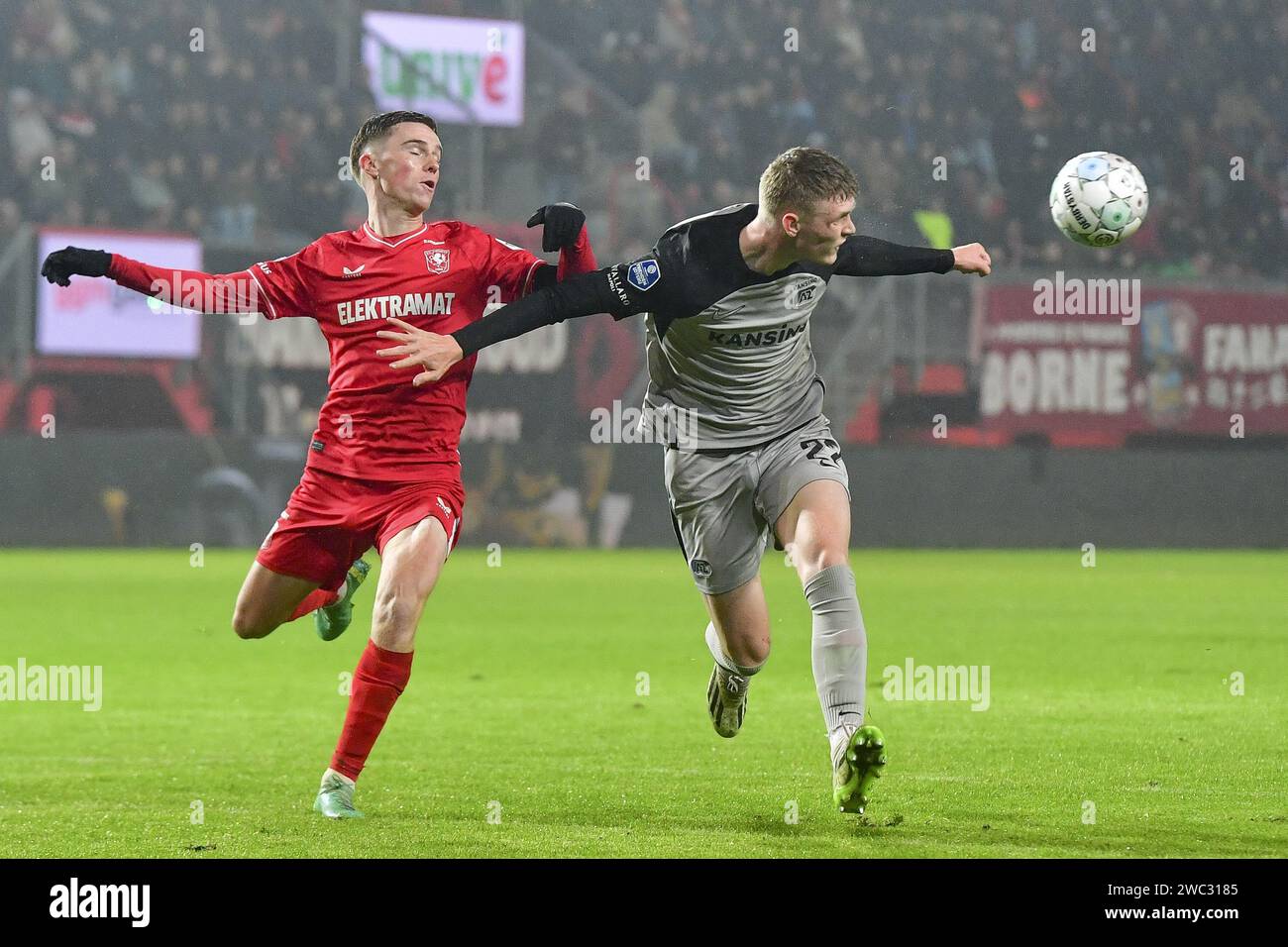 Enschede, Netherlands. 13th Jan, 2024. ENSCHEDE, Stadium Grolsch Veste ...