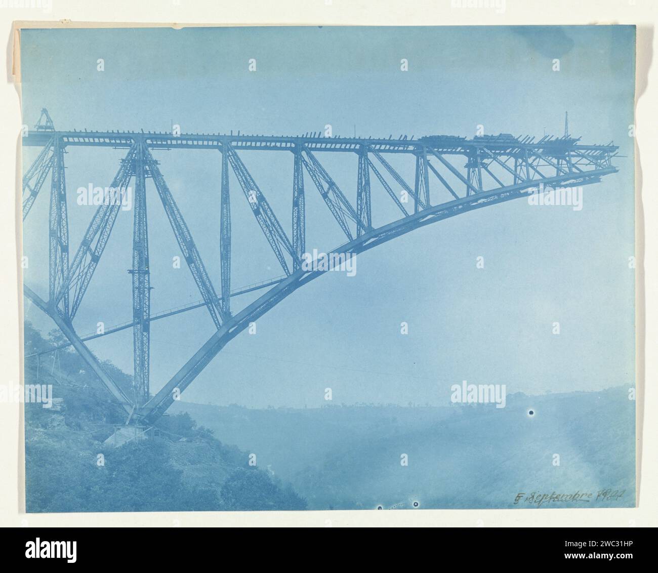 Construction of the Viaur Viaduct in France by the Societé de ...