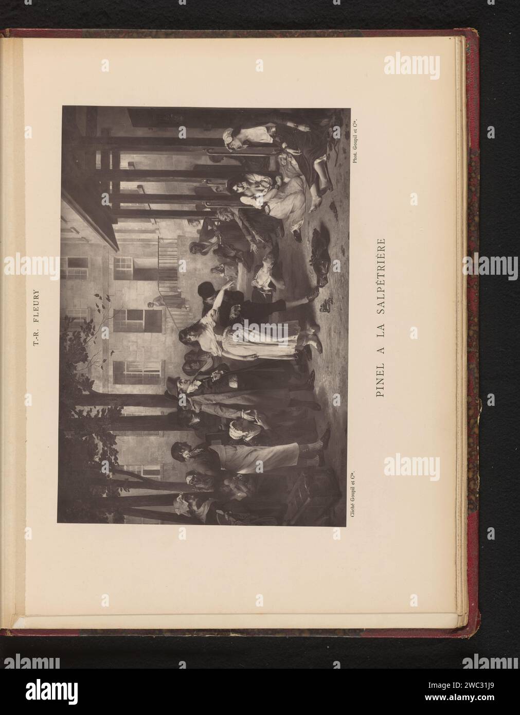 Photo production of the painting 'Pinel à la Salpêtrière' by Tony ...