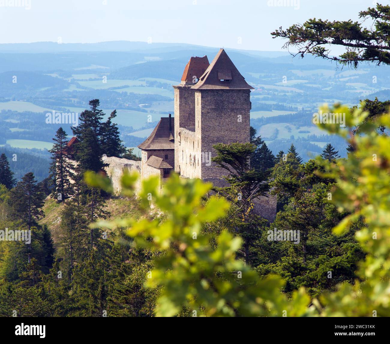 Highest situated castle hi-res stock photography and images - Alamy