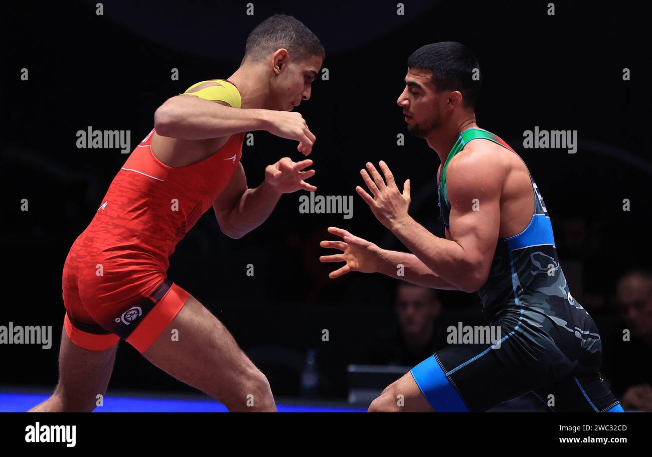 Zagreb, Croatia. 13th Jan, 2024. ZAGREB, CROATIA - JANUARY 13: Moustafa ...