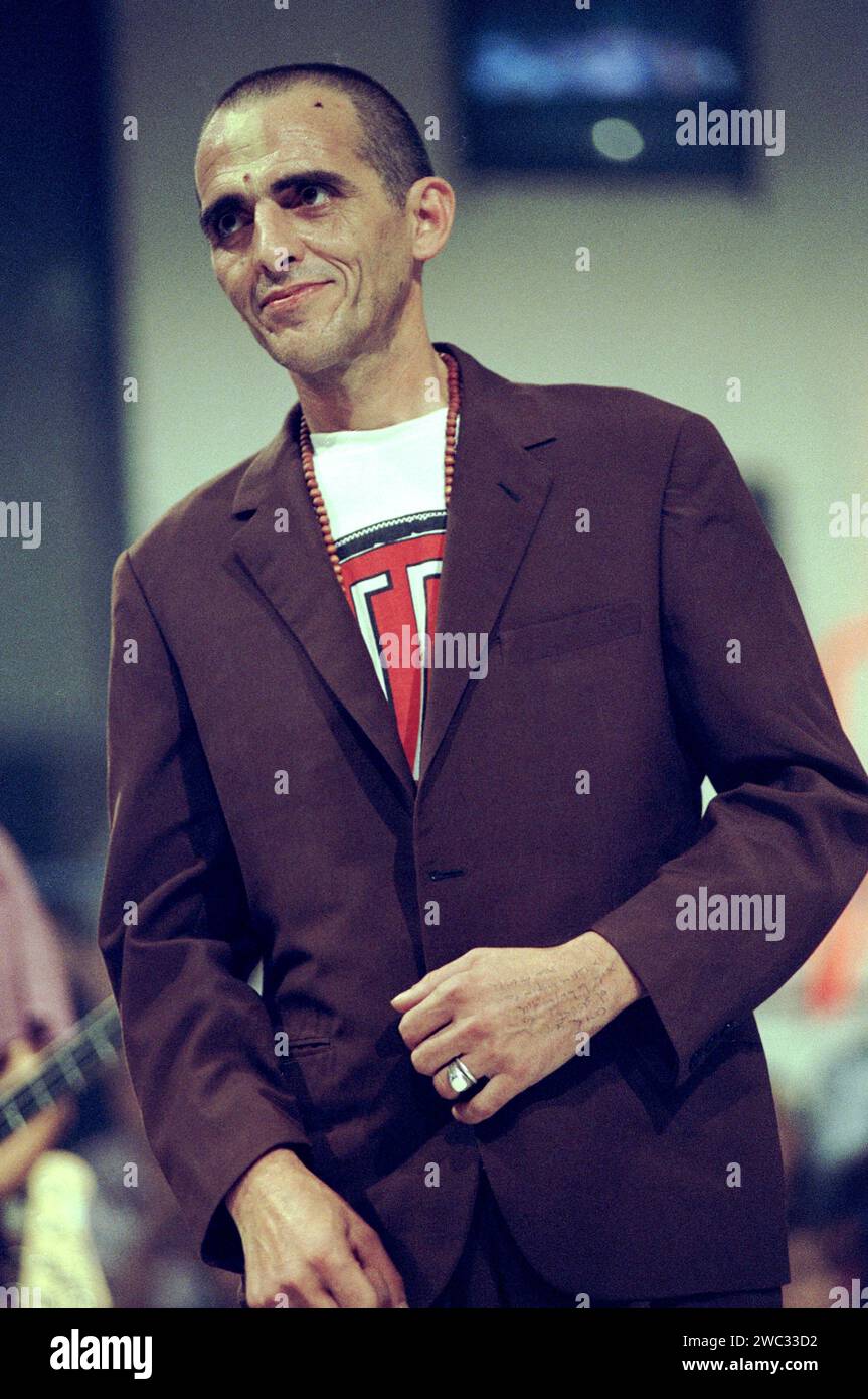 Milan Italy 1999-09-30: Giovanni Lindo Ferretti, singer of the C.S.I ...