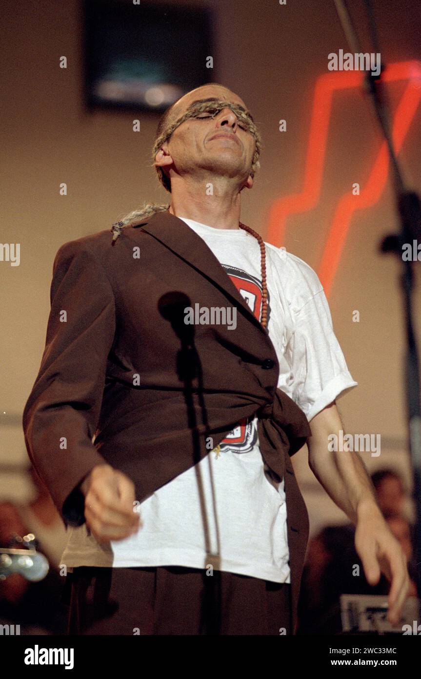 Milan Italy 1999-09-30: Giovanni Lindo Ferretti, singer of the C.S.I ...