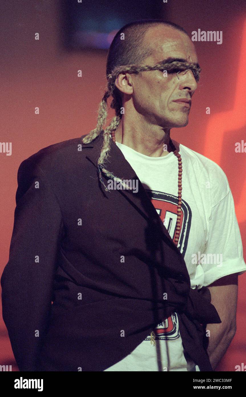 Milan Italy 1999-09-30: Giovanni Lindo Ferretti, singer of the C.S.I ...