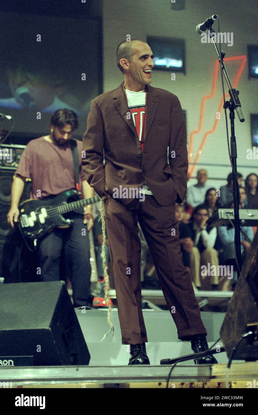 Milan Italy 1999-09-30: Giovanni Lindo Ferretti, singer of the C.S.I ...