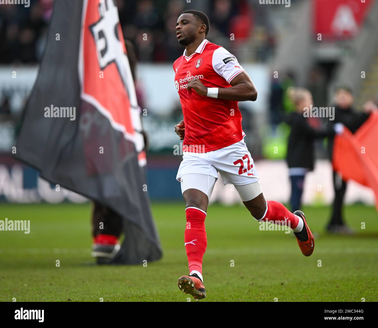 Hakeem Odoffin of Rotherham United during the Sky Bet Championship ...