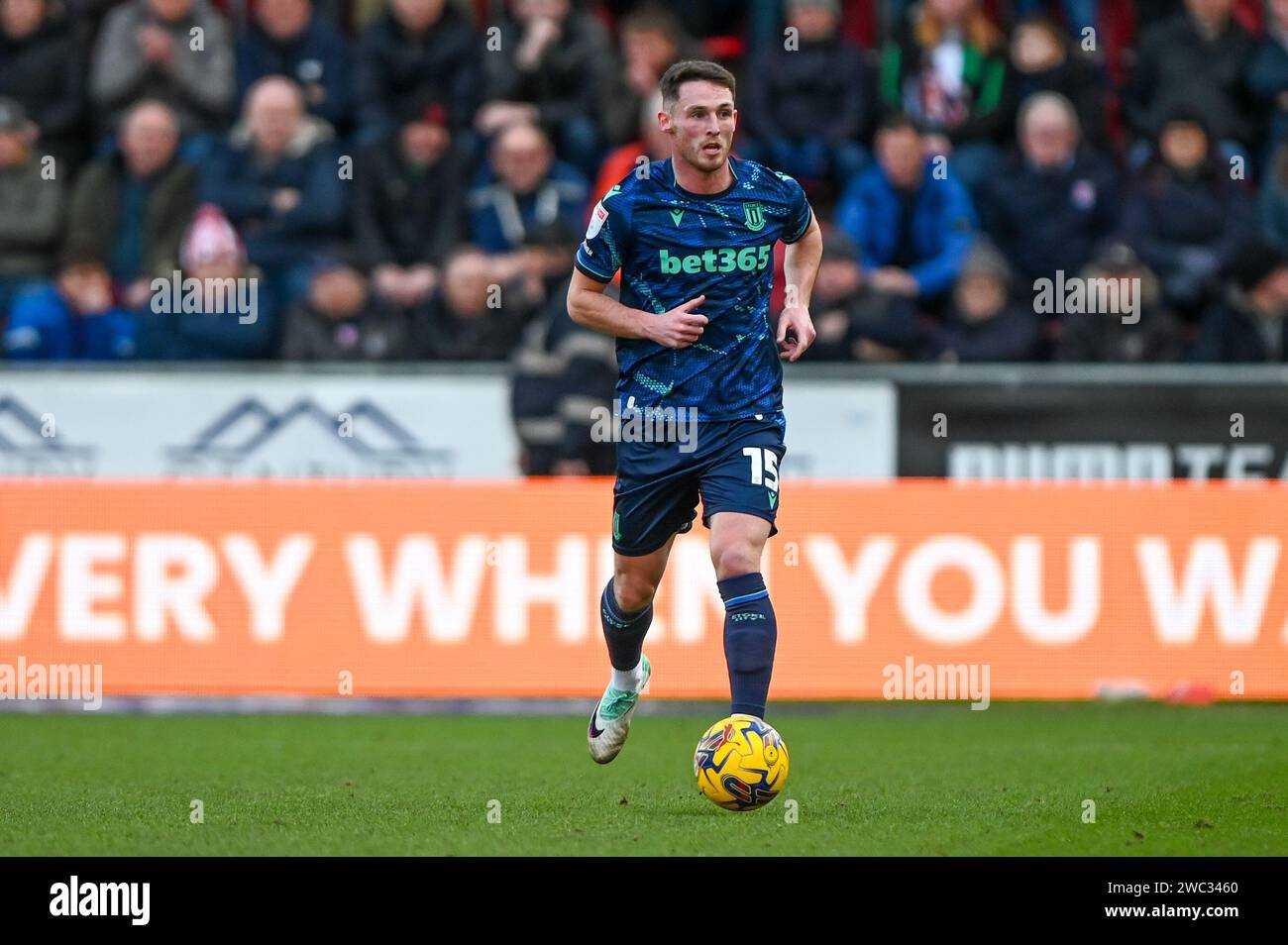 Jordan Thompson of Stoke City during the Sky Bet Championship match ...