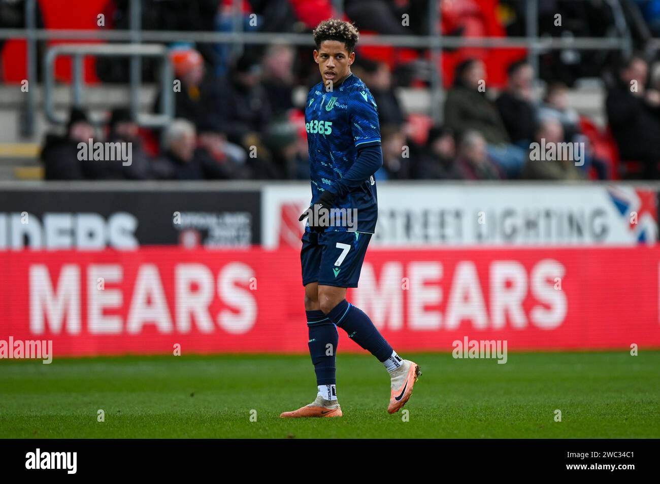André Vidigal of Stoke City during the Sky Bet Championship match ...