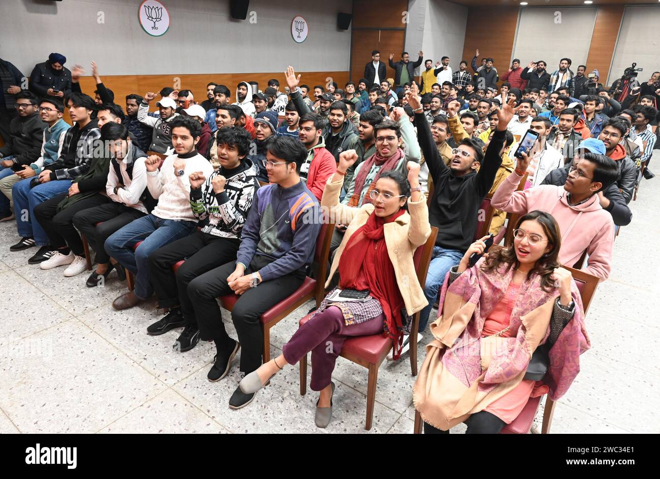 New Delhi, India. 13th Jan, 2024. NEW DELHI, INDIA - JANUARY 13 ...