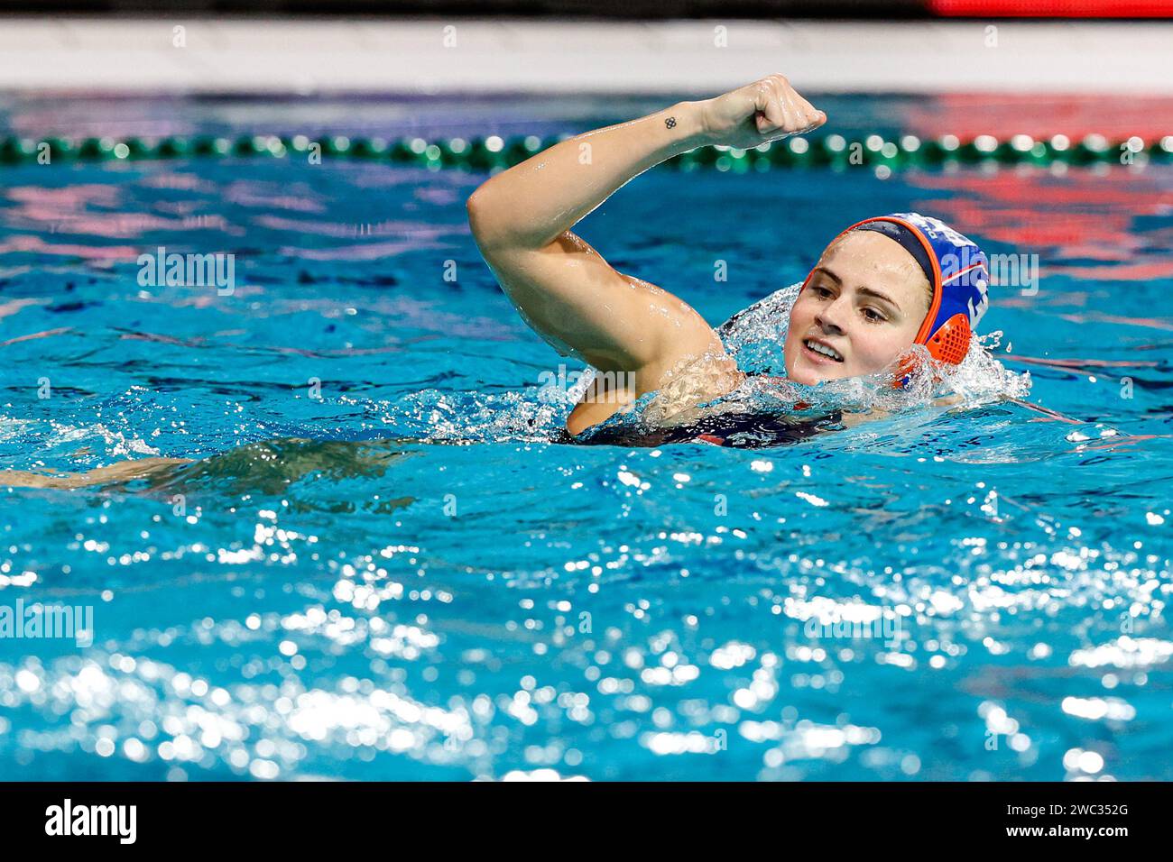 European waterpolo championships 2024 final women hi-res stock ...