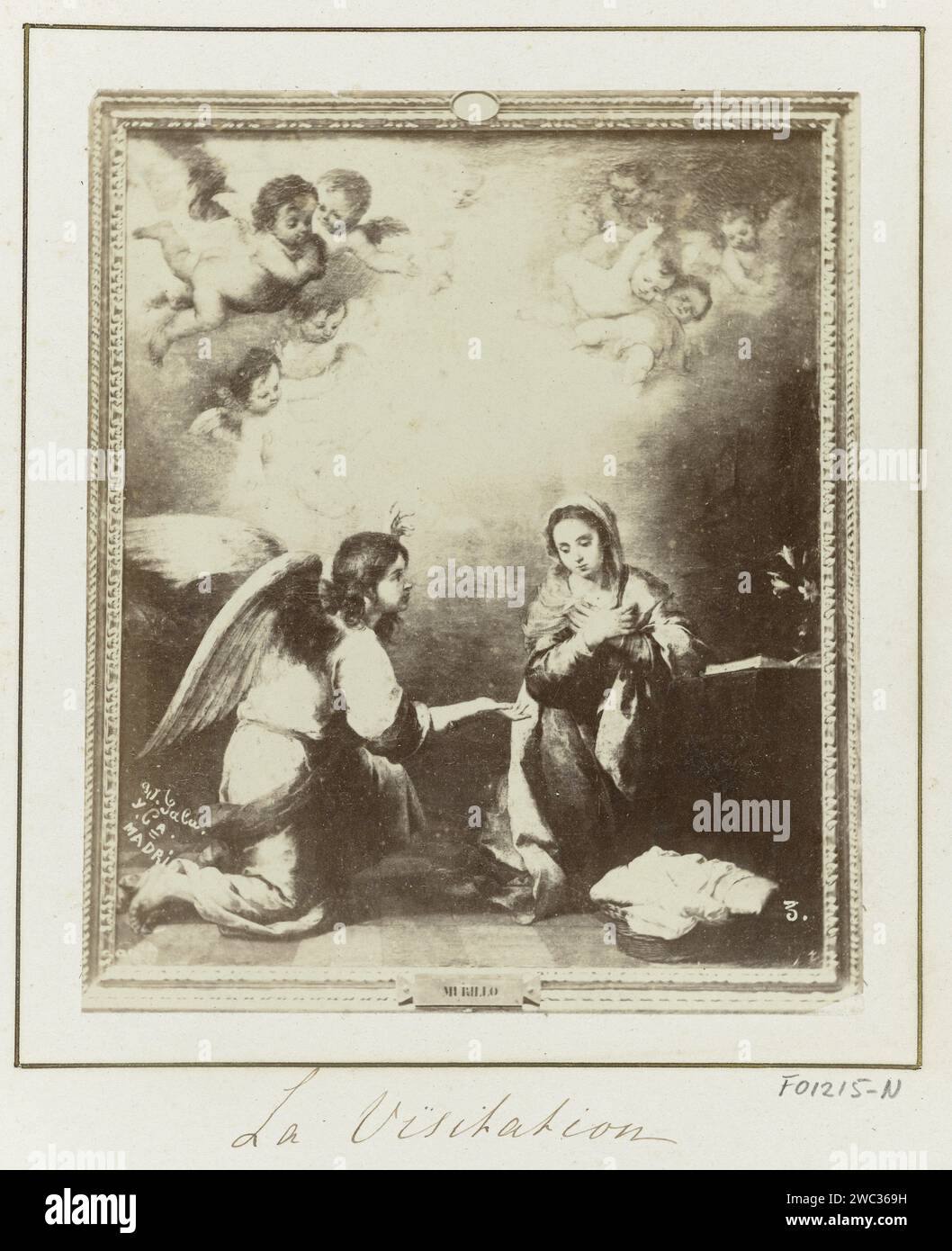 Photo production of a painting by Bartolomé Esteban Murillo ...