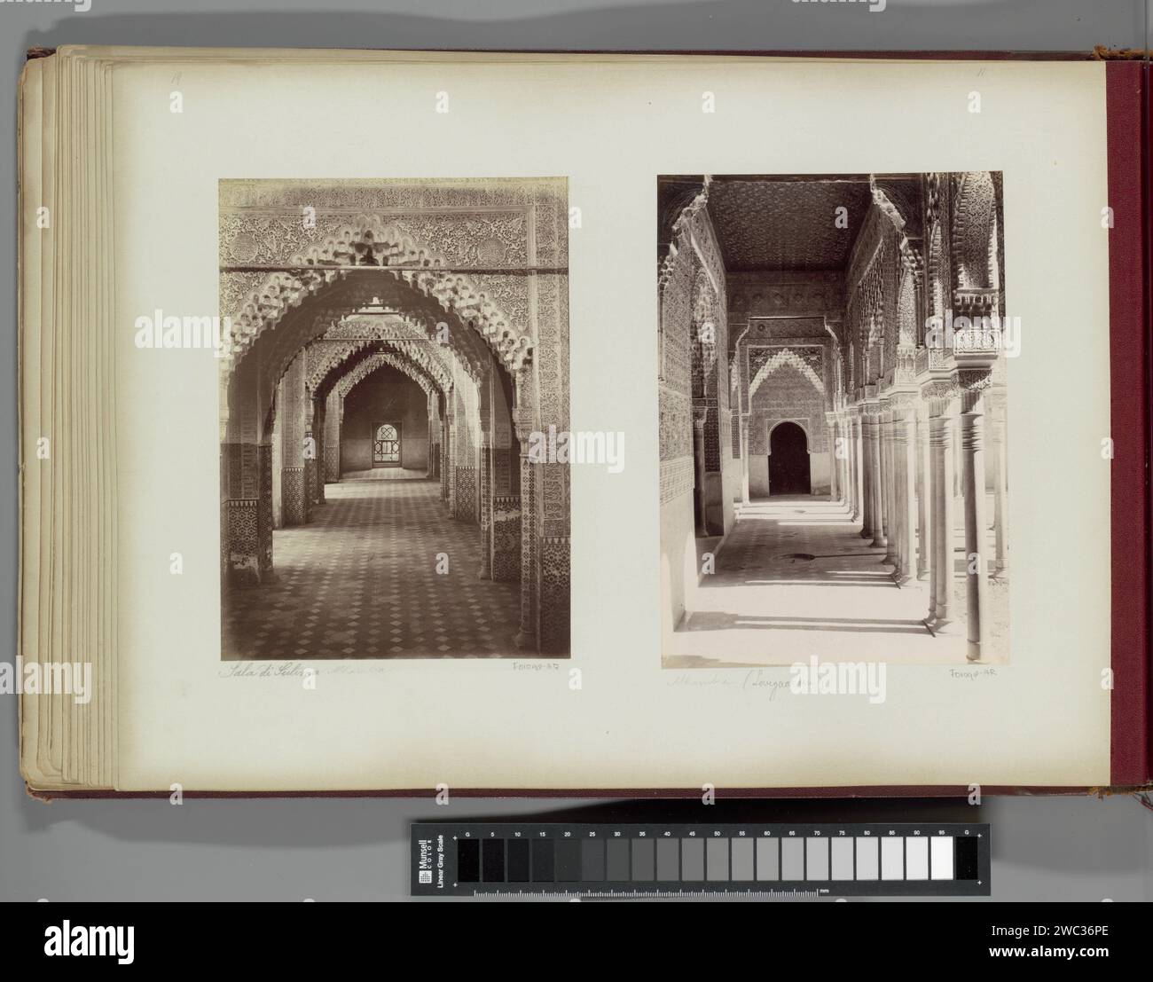 Sala de los Reyes in Het Alhambra in Granada, Anonymous, c. 1860 - c ...