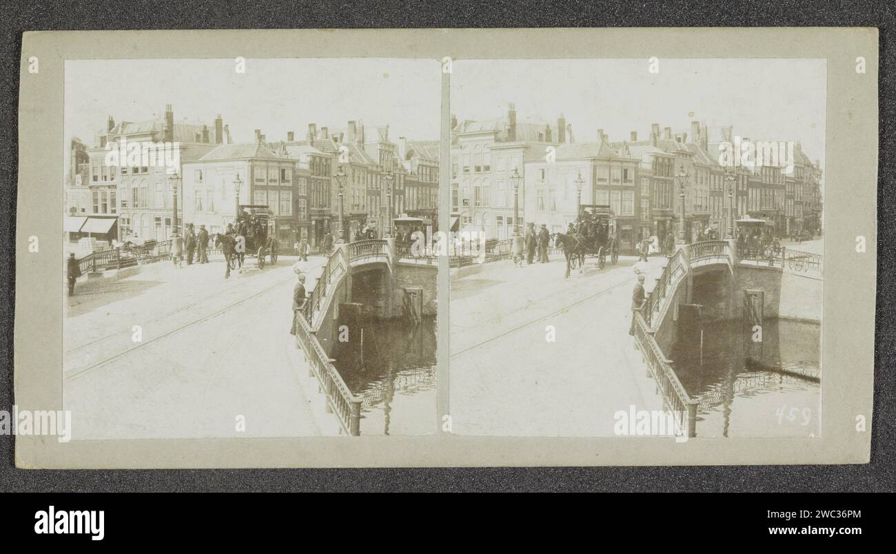 View of the Wagenbrug in The Hague, Wilhelm Frederick Antonius Delboy ...