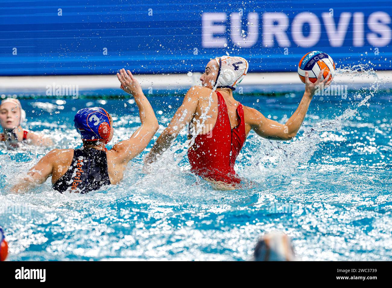 EINDHOVEN, NETHERLANDS - JANUARY 13: Brigitte Sleeking of the ...