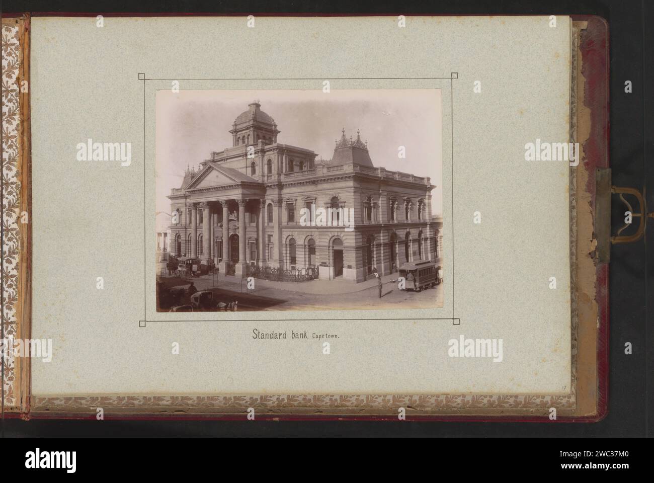 Standard Bank building in Adderley Street in Cape Town, c. 1880 - c ...