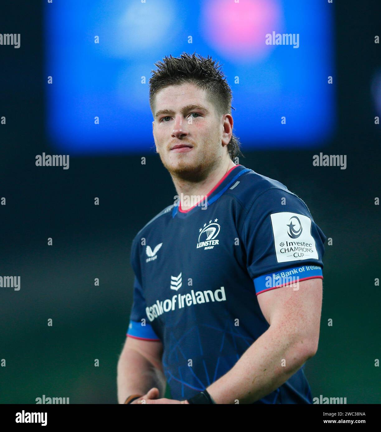 Aviva Stadium, Dublin, Ireland. 13th Jan, 2024. Investec Champions Cup ...