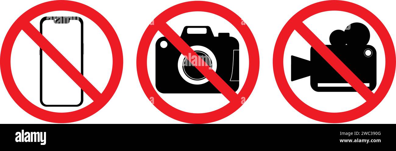 Photography prohibited sign hi-res stock photography and images - Alamy