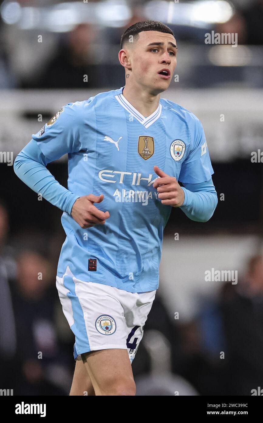 Phil Foden of Manchester City during the Premier League match Newcastle ...