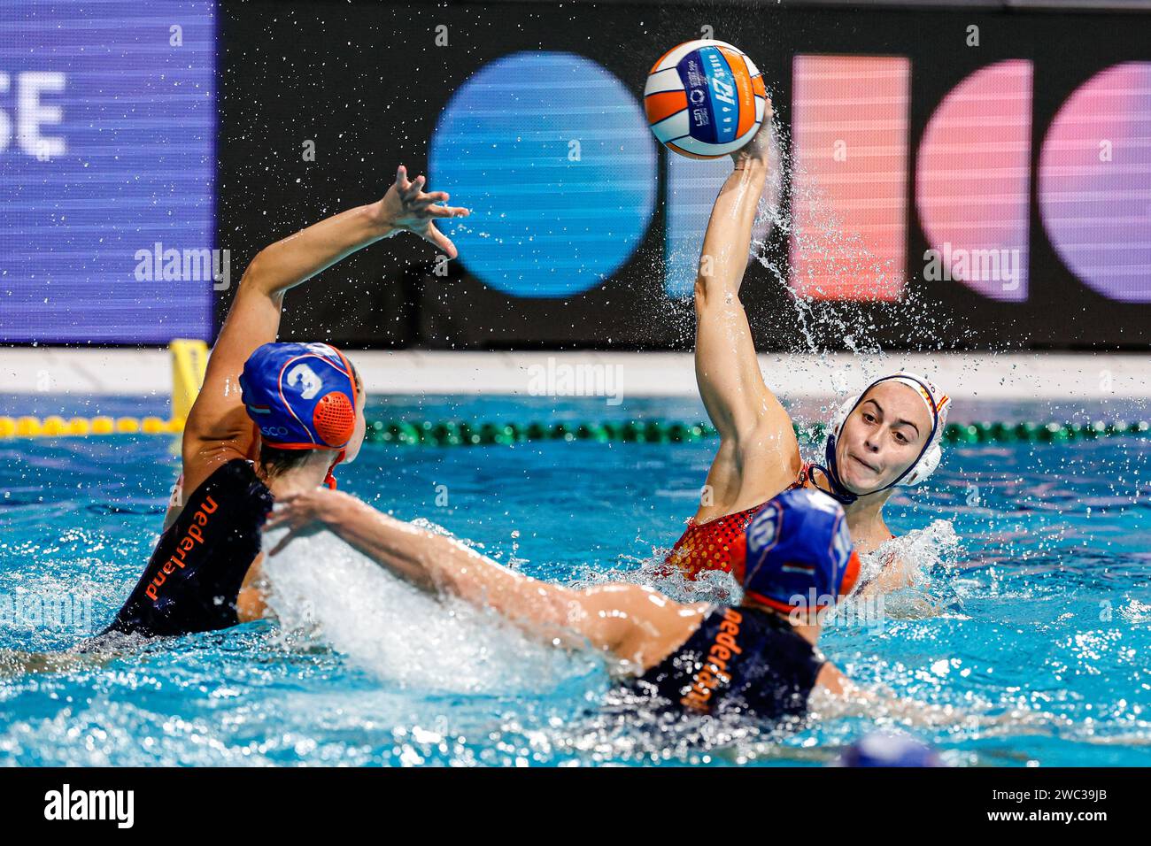 EINDHOVEN, NETHERLANDS - JANUARY 13: Brigitte Sleeking of the ...