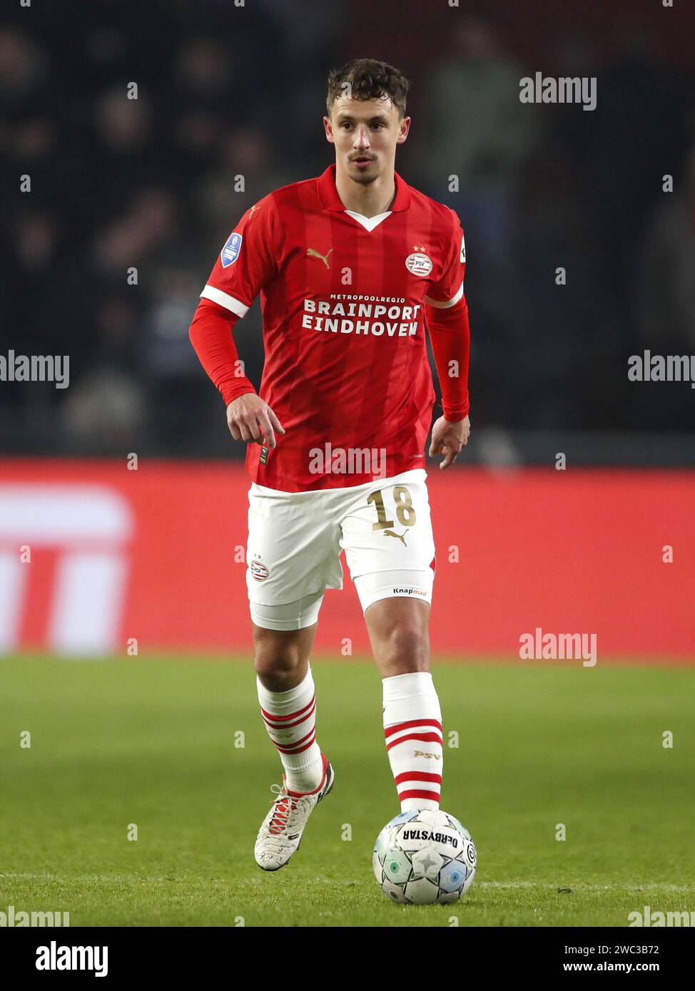 EINDHOVEN - Olivier Boscagli of PSV Eindhoven during the Dutch Eredivisie match between PSV ...