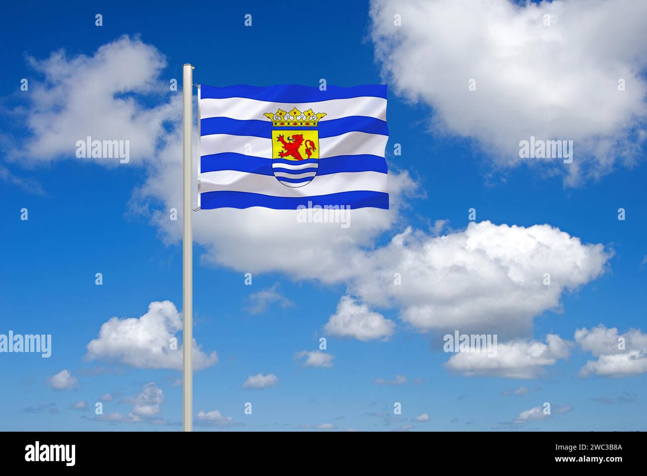 Flag of zeeland hi-res stock photography and images - Alamy