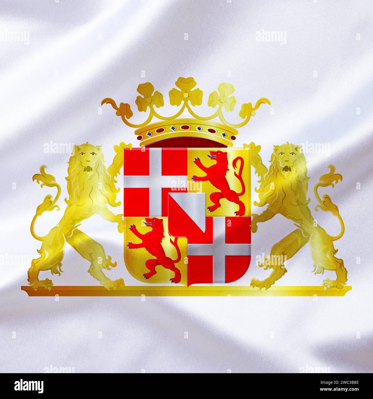 The coat of arms of Utrecht, Netherlands, Studio Stock Photo - Alamy