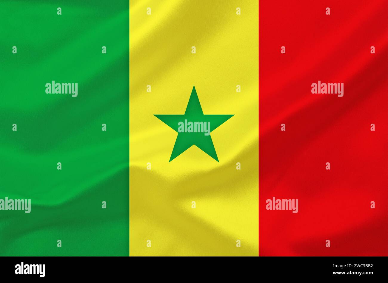 Senegal country flag hi-res stock photography and images - Alamy