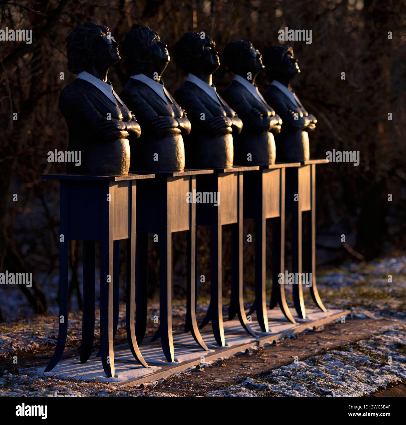 Kopf skulpturen hi-res stock photography and images - Alamy