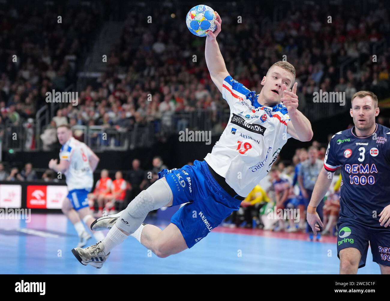 Berlin, Germany. 13th Jan, 2024. Handball: European Championship, Faroe ...