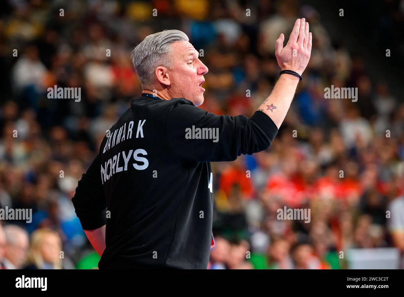 Munich, Germany. 13th Jan, 2024. Handball: European Championship ...