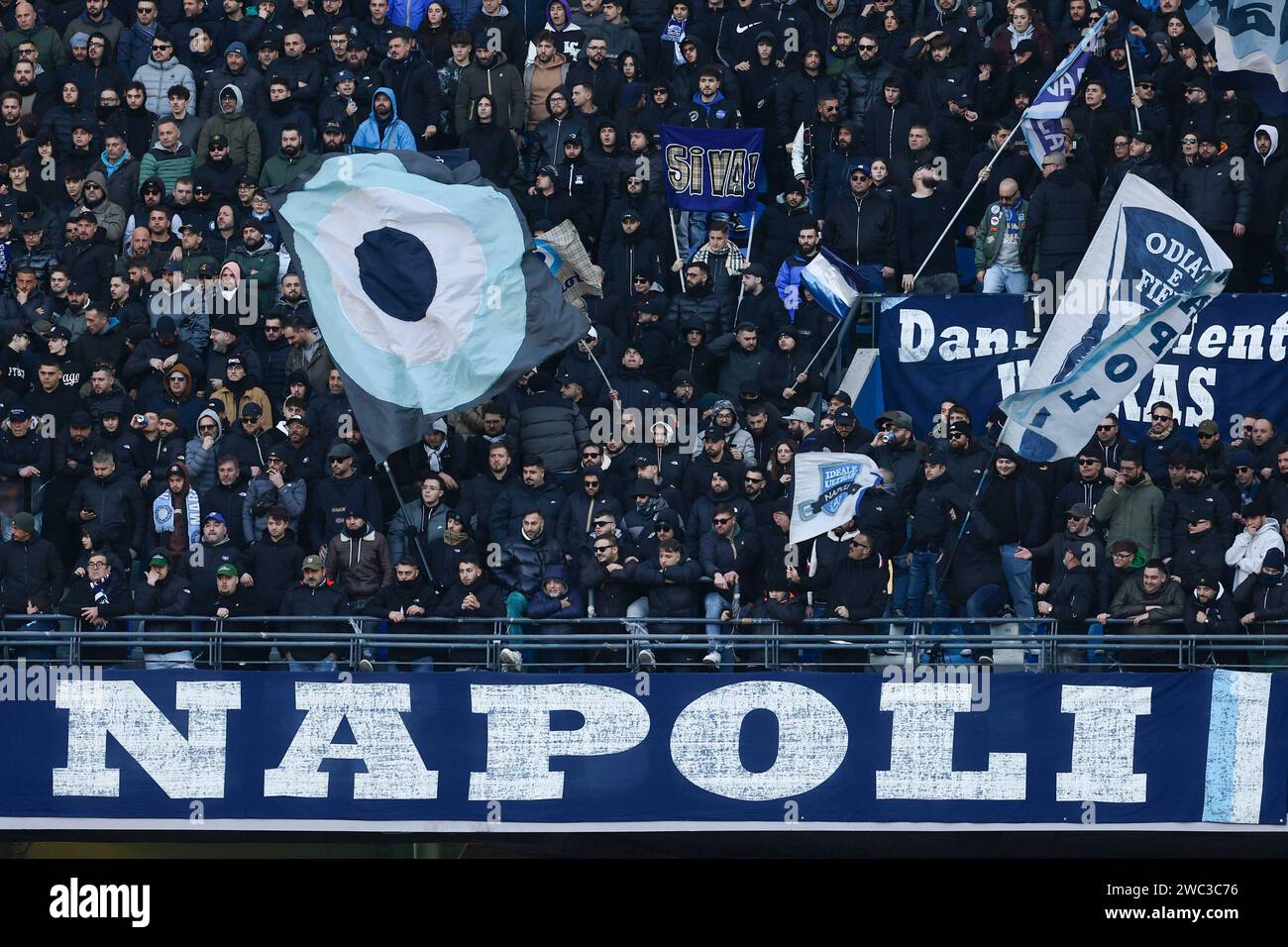 Supporters SSC Napoli during the Serie A football match between SSC ...