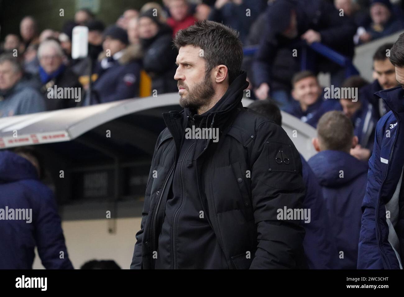 LONDON, ENGLAND - JANUARY 13: Michael Carrick head coach of ...