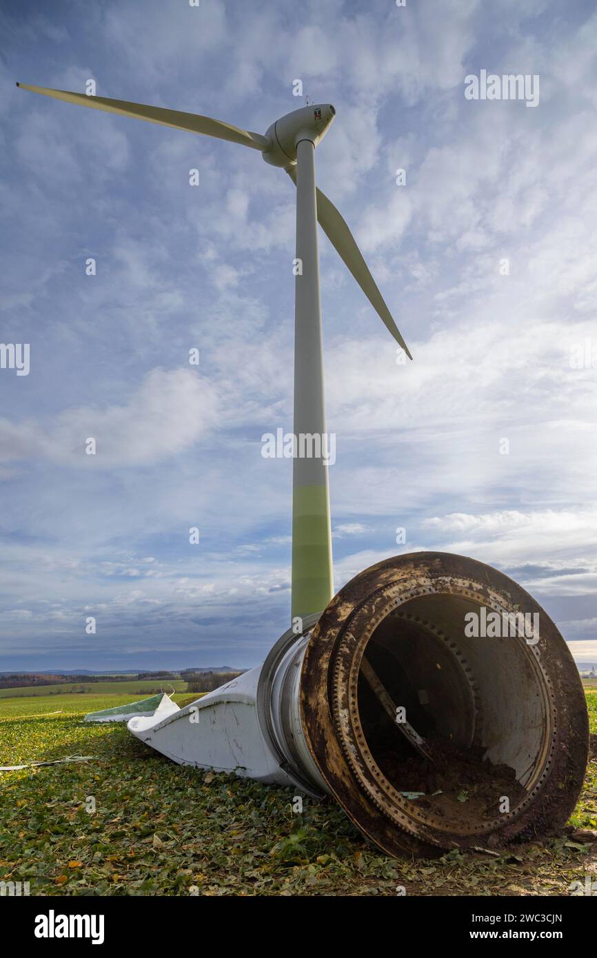 Broken wind turbine hi-res stock photography and images - Alamy