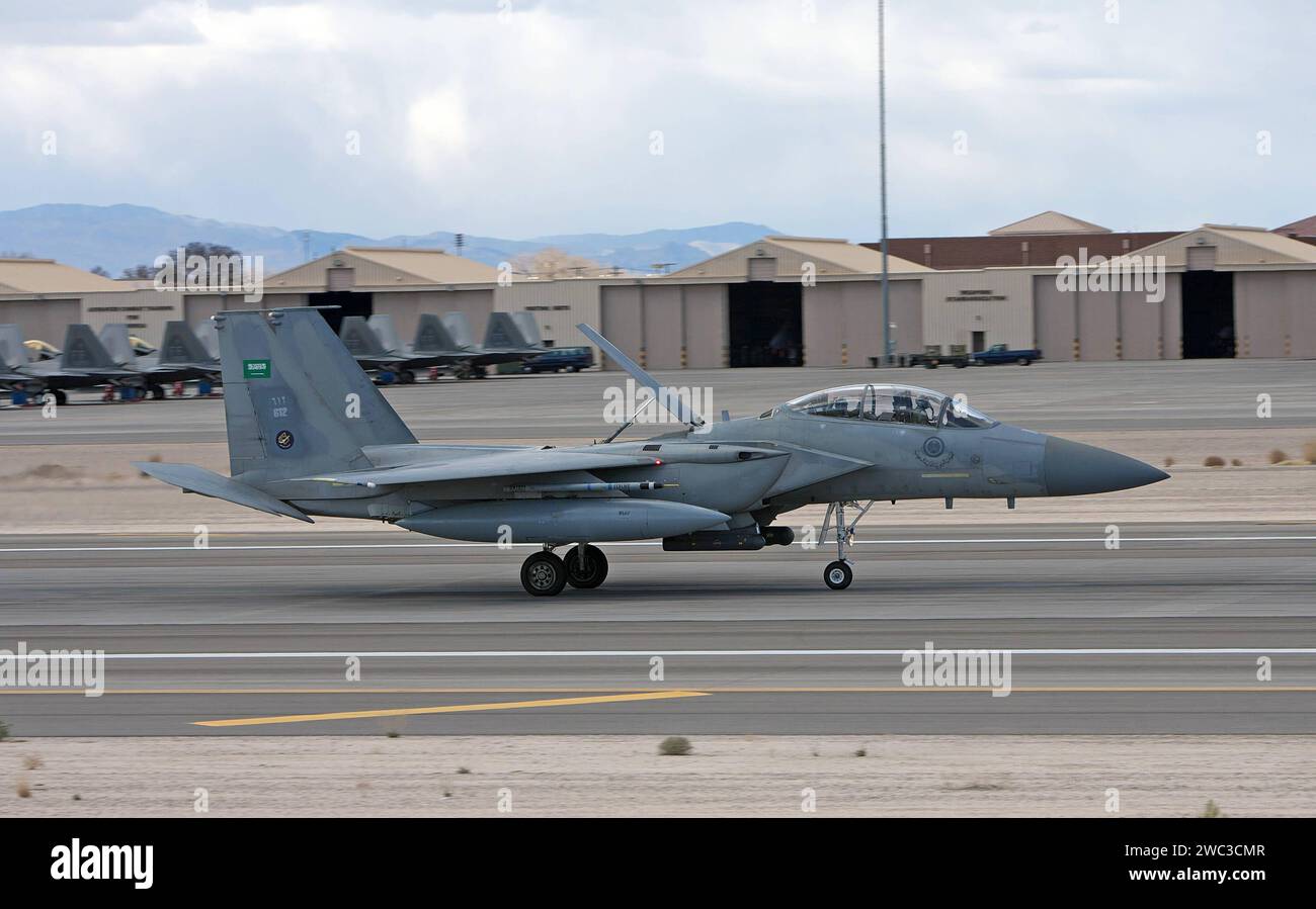 Ein Kampfflugzeug der Royal Saudi Air Force RSAF vom Typ McDonnell ...